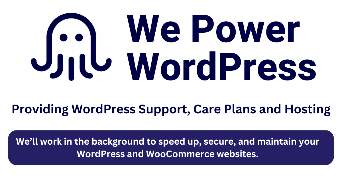 WordPress Care Plans, Hosting, Support and Custom Solutions - We Power WP